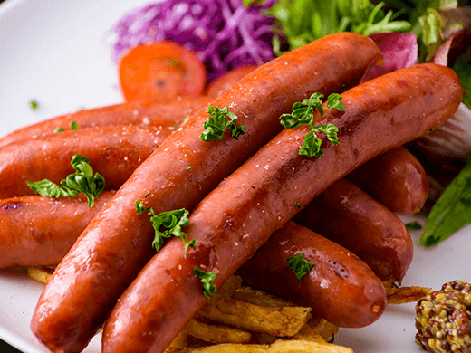 [Directly run by a ranch] Okinawa black beef Motobu beef wiener set 5 ...